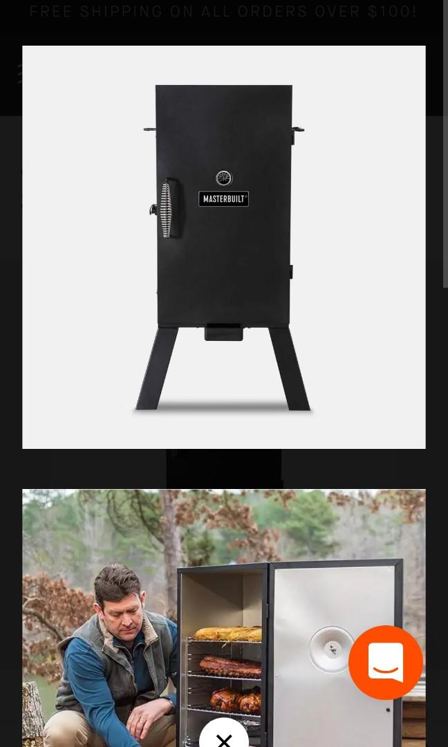 Master built electric smoker, TV & Home Appliances, Kitchen Appliances ...
