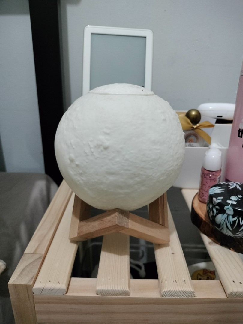 Moon Lamp & Diffuser Aesthetic Home Decor Rechargeable on Carousell
