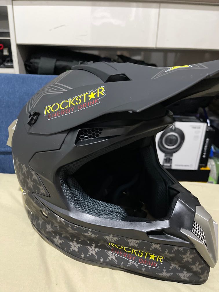 Rockstar Energy Motocross/Adventure full-face helmet, Graphic ...