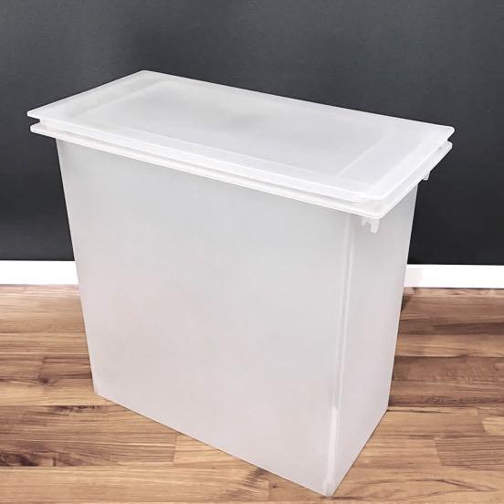Muji Dust Bin with Bag Stopper (L), Furniture & Home Living, Cleaning ...