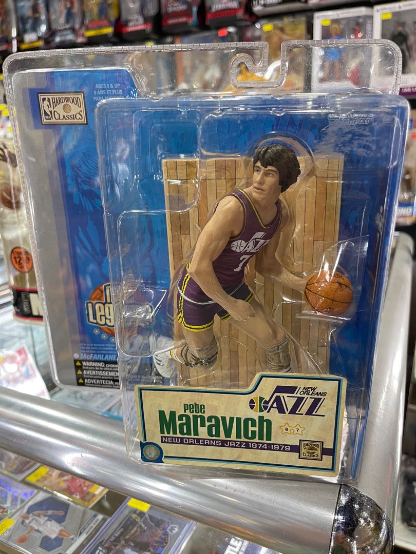 NBA McFarlane LEGENDS Pete Maravich, Hobbies & Toys, Toys & Games on ...