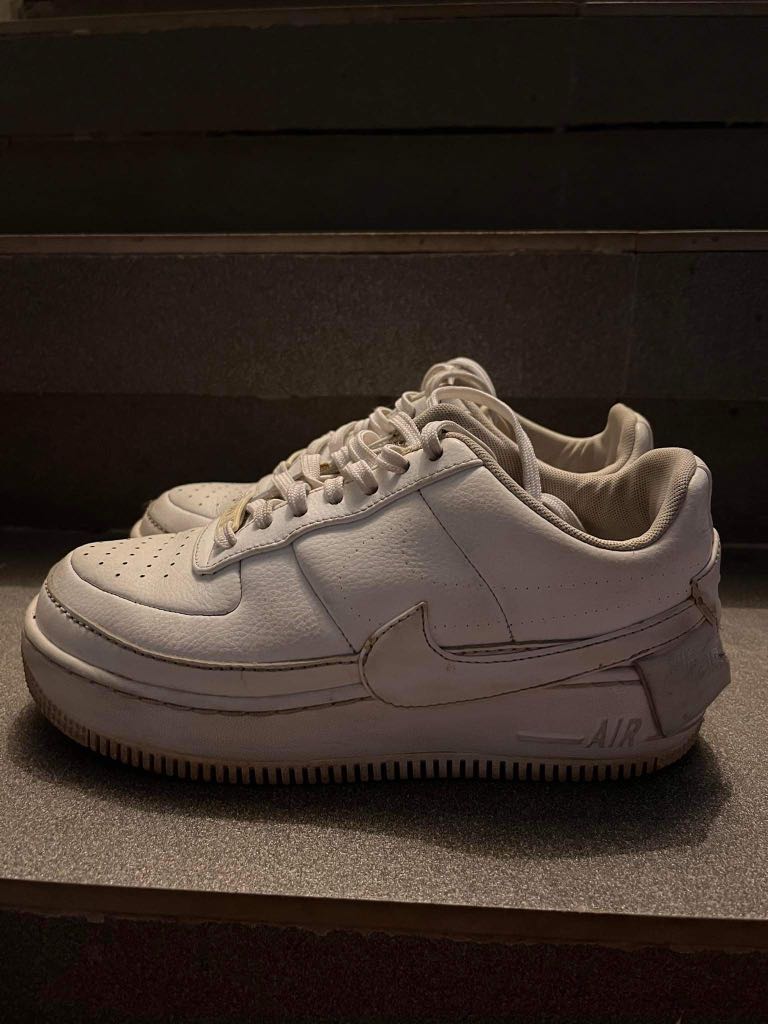 NIKE AIR FORCE 1 PLATFORM WHITE, Men's Fashion, Footwear, Sneakers on ...