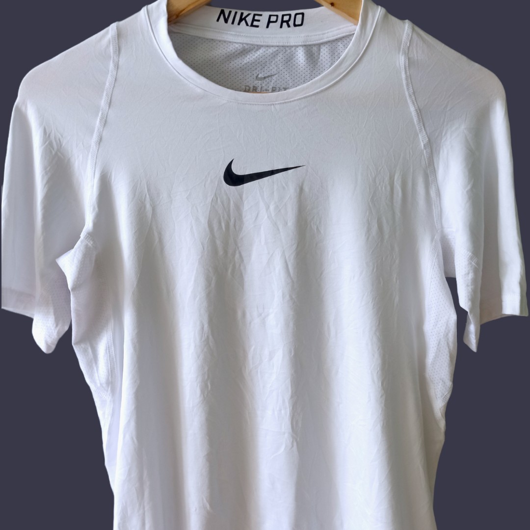 Nike Pro Mesh Compression Shirt, Men's Fashion, Activewear on Carousell