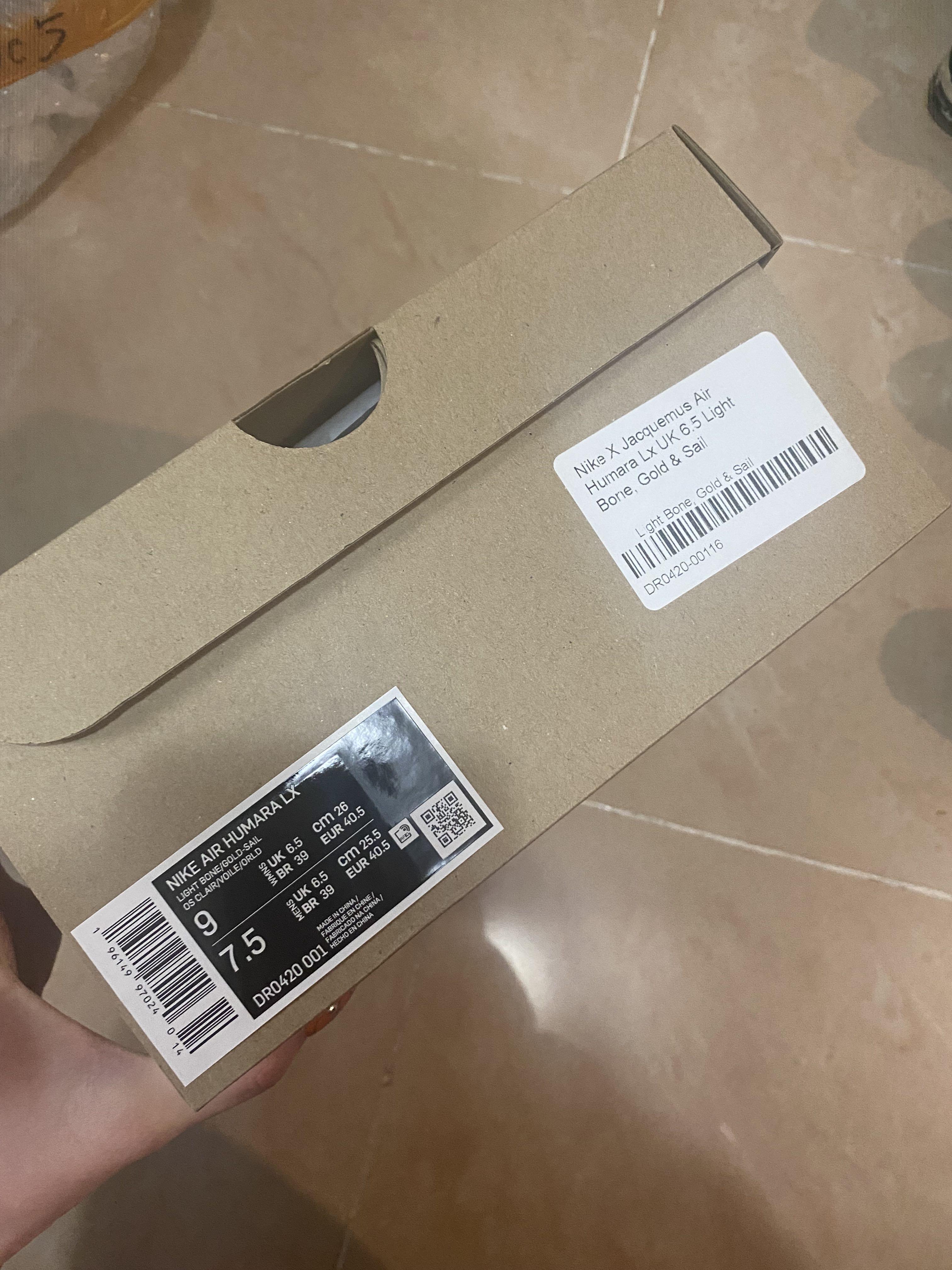 Nike x Jacquemus Air Humana Lx UK6.5, 女裝, 鞋, 波鞋 on Carousell