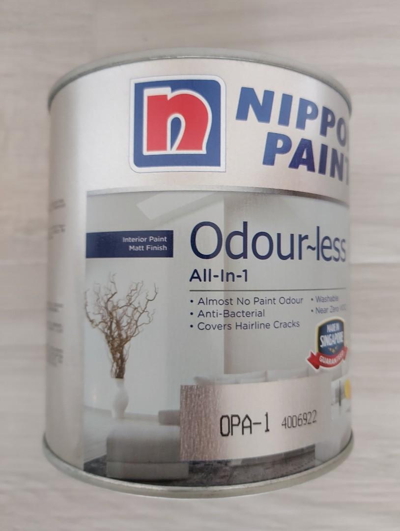 Nippon Paint Odourless - Soothing Blue, Furniture & Home Living, Home ...