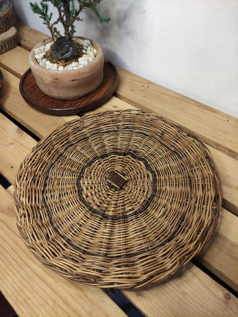 Nito and Rattan Plates, Furniture & Home Living, Kitchenware ...