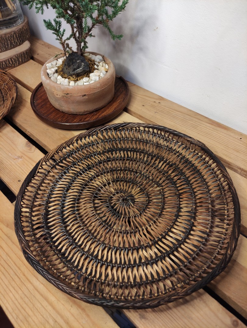 Nito and Rattan Plates, Furniture & Home Living, Kitchenware ...