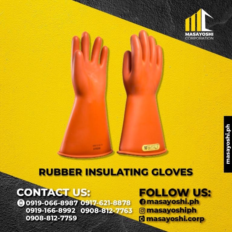 NOVAX® Rubber Insulation Gloves | Class 2 | PPE | Rubber Insulating ...