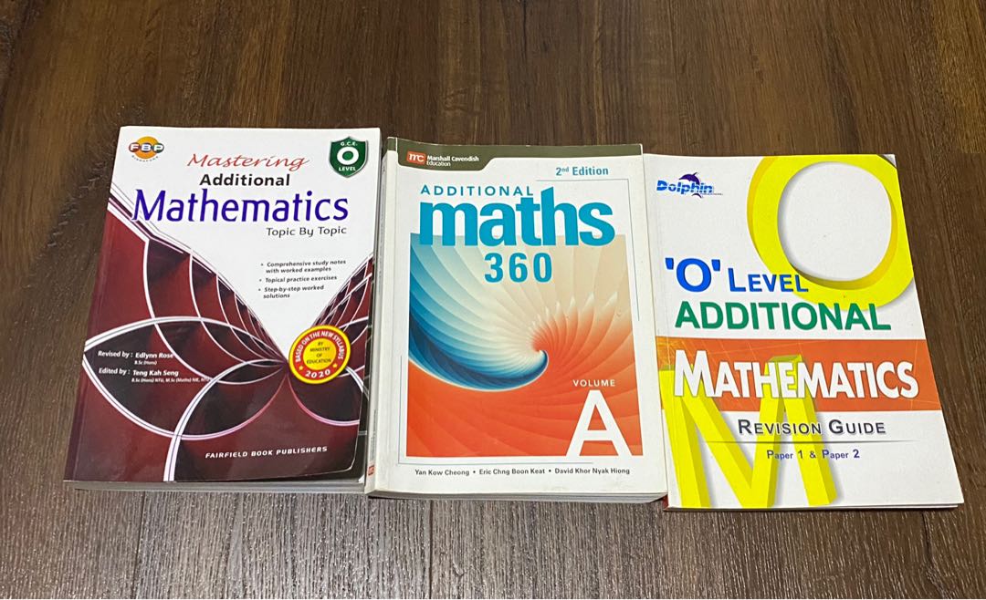 O level Amath Textbook/Assessment Book, Hobbies & Toys, Books ...