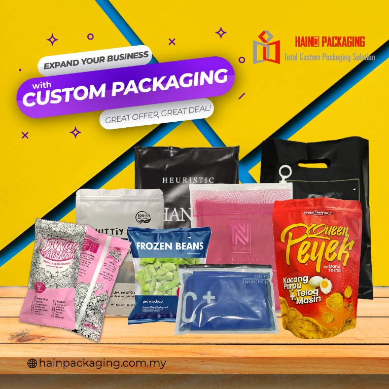 PE FOOD PACKAGING ｜ HAIN® PACKAGING MALAYSIA, Hobbies & Toys, Stationery & Craft, Stationery ...