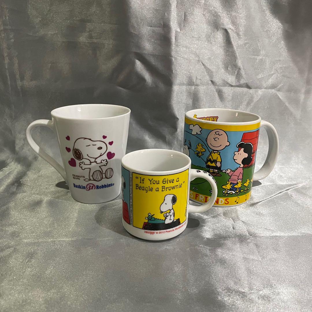 PEANUTS Snoopy Ceramic Mug USJ Made in Japan Comic, Hobbies & Toys ...