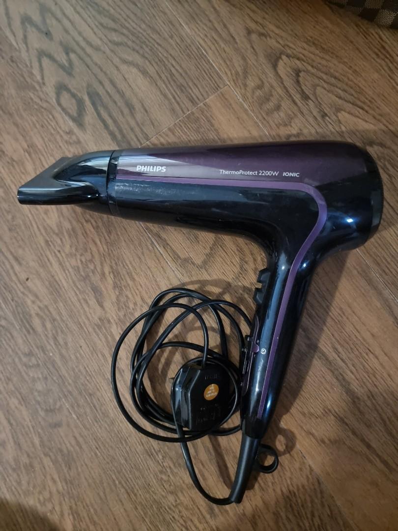 Phillips hairdryer Ionic Thermoprotect 2200W, Beauty & Personal Care ...
