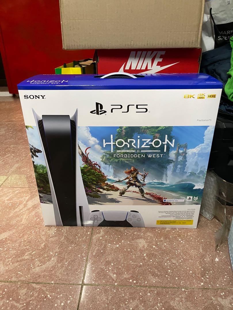 PlayStation®5 主機 Horizon Forbidden West™ 套裝 Ps5 光碟版, 電子遊戲, 電子遊戲機 ...