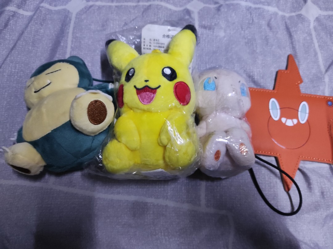 Pokemon Plush Set, Hobbies & Toys, Toys & Games on Carousell