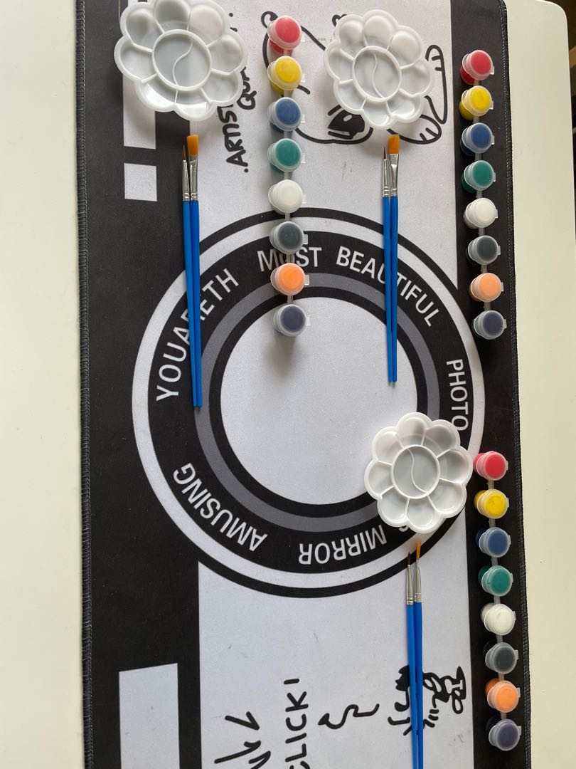 Portable paint set, Hobbies & Toys, Stationery & Craft, Art & Prints on ...