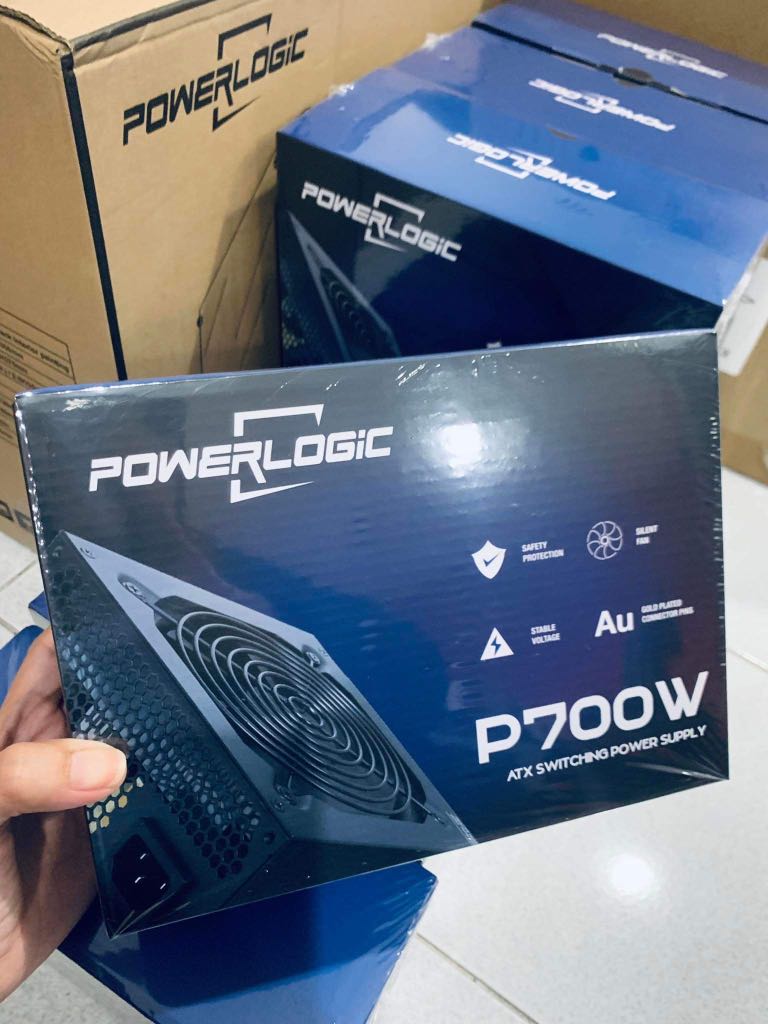 Powerlogic ATX-700w 20+4 Pin Switching Power Supply PSU, Computers ...