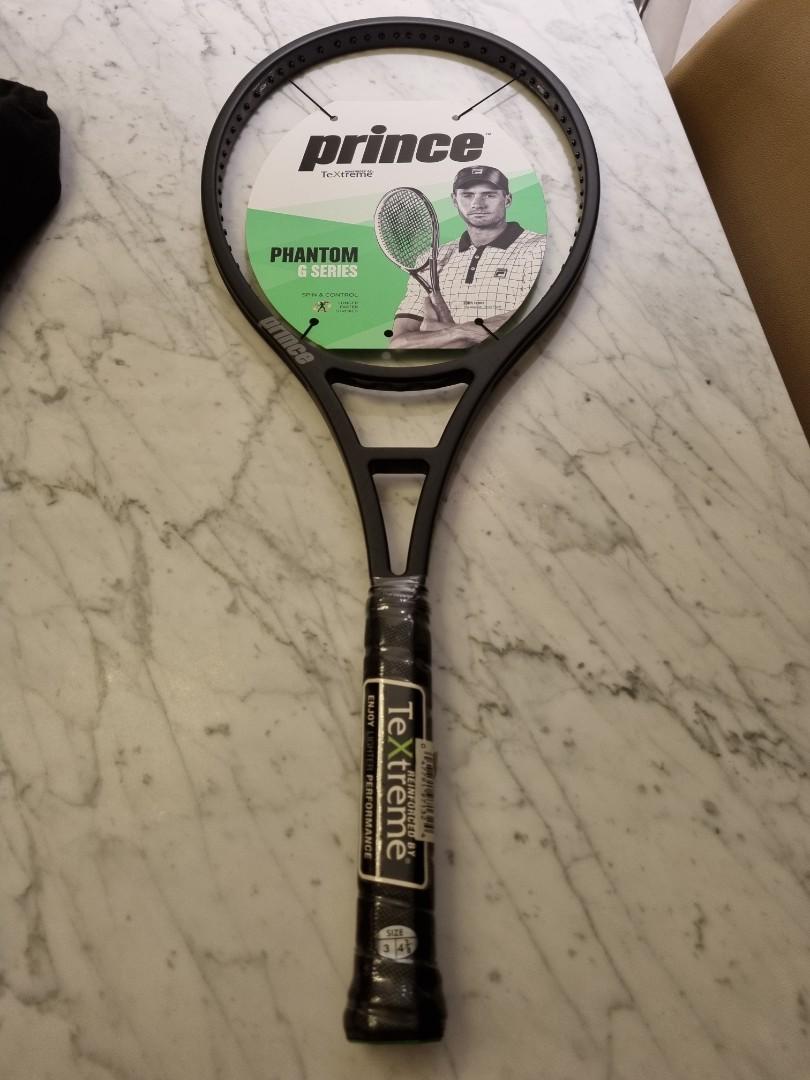 Prince BRAND NEW Phantom 100 G Series tennis racquet, Sports Equipment ...