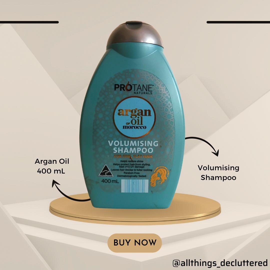 Protane Naturals Argan Oil of Morocco Volumising Shampoo 400 mL, Beauty ...