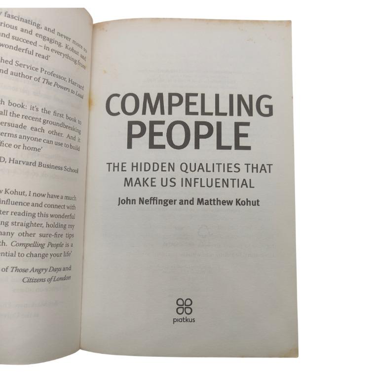 Compelling People: The Hidden Qualities that Makes Us Influential(John ...