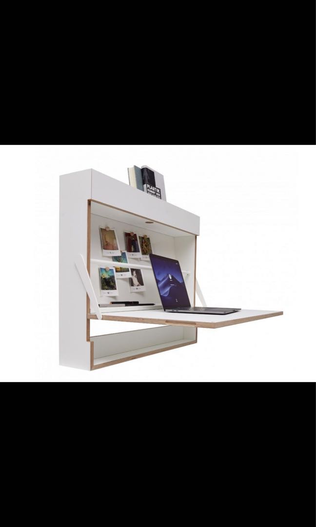 Pull down wall desk, Furniture & Home Living, Furniture, Other Home ...