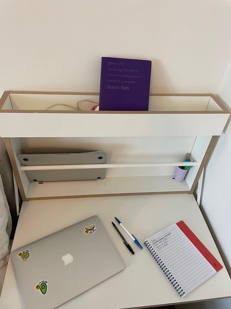 Pull down wall desk, Furniture & Home Living, Furniture, Other Home ...