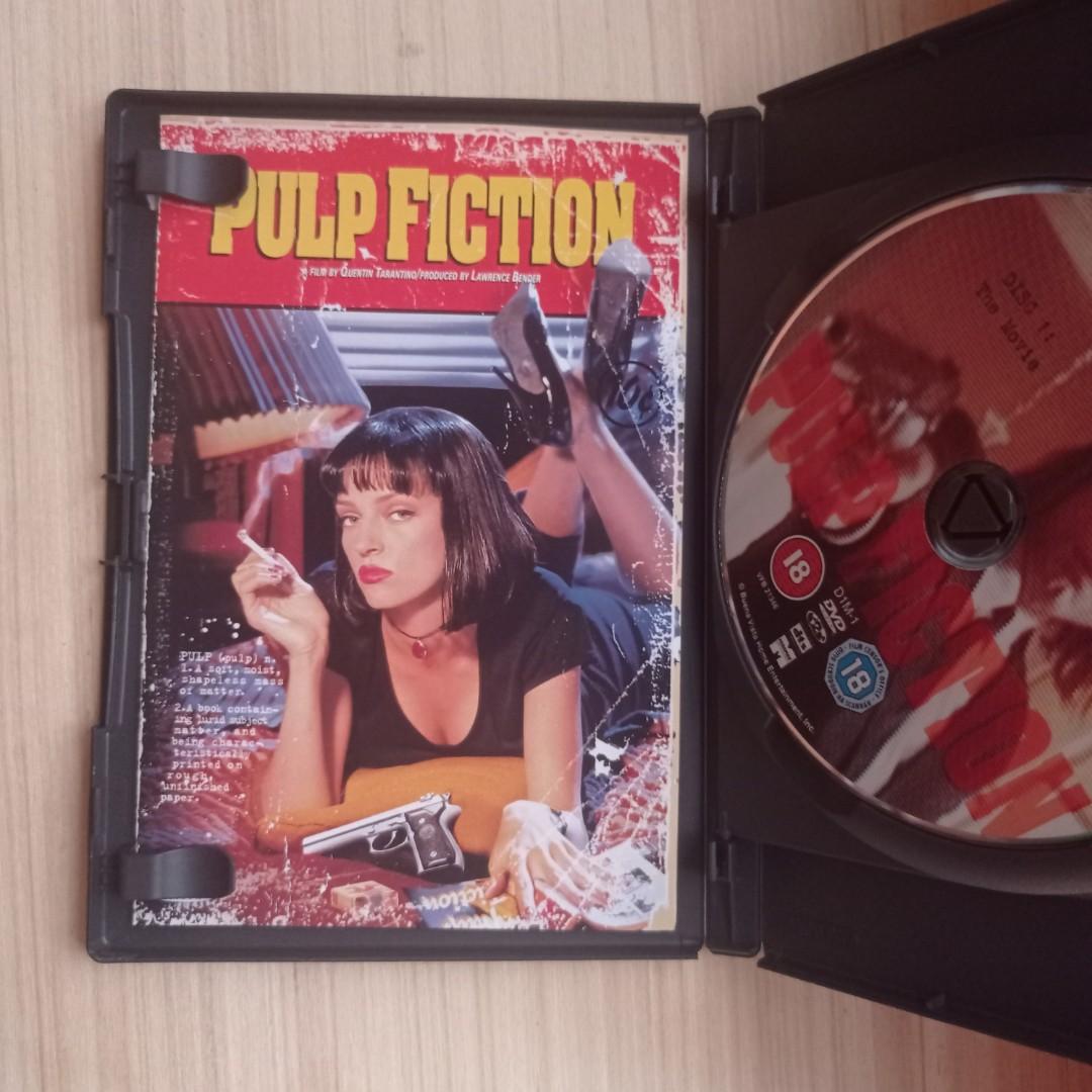 pulp fiction classic original dvd 2 disc movie, Hobbies & Toys, Music ...