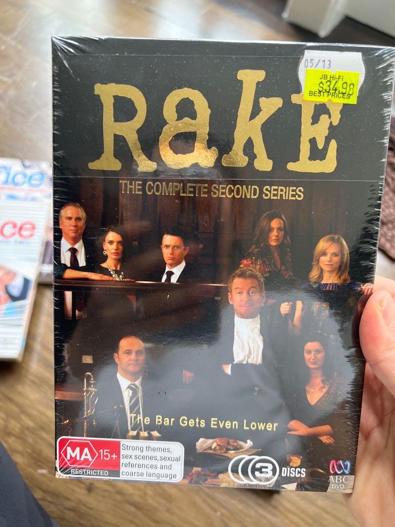 Rake - the complete first and second series, Hobbies & Toys, Music ...