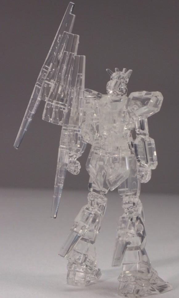 Rare Gundam Hobby Japan Nu Gundam mini kit collection Clear Ver mobile ...