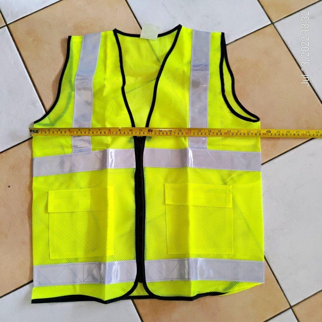 Reflective Safety Vest with two pockets, Men's Fashion, Coats, Jackets ...