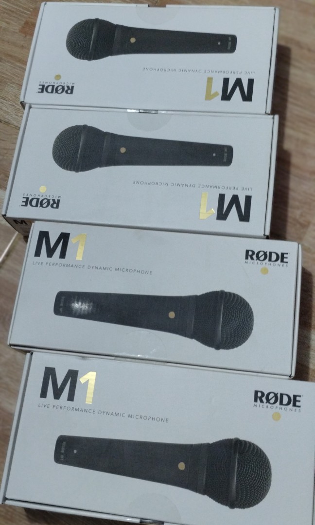 Rode M1 Dynamic Mic, Audio, Voice Recorders on Carousell