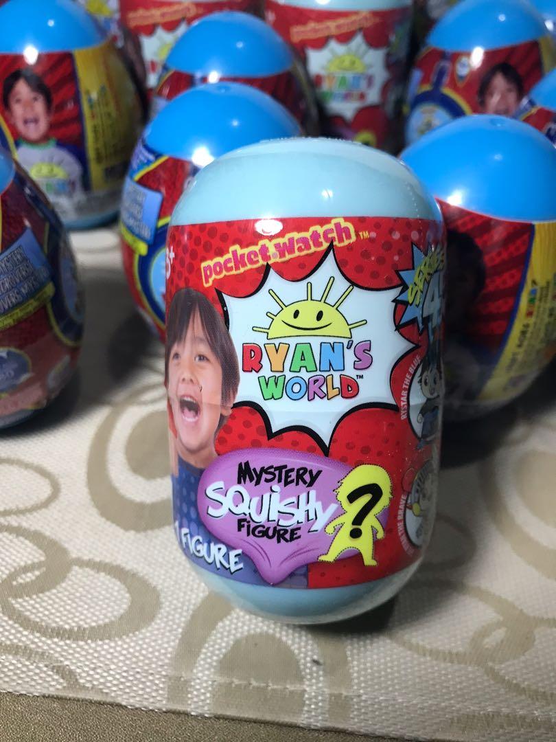 RYAN'S WORLD Mystery Microverse and Mystery Squishy Figure, Hobbies ...