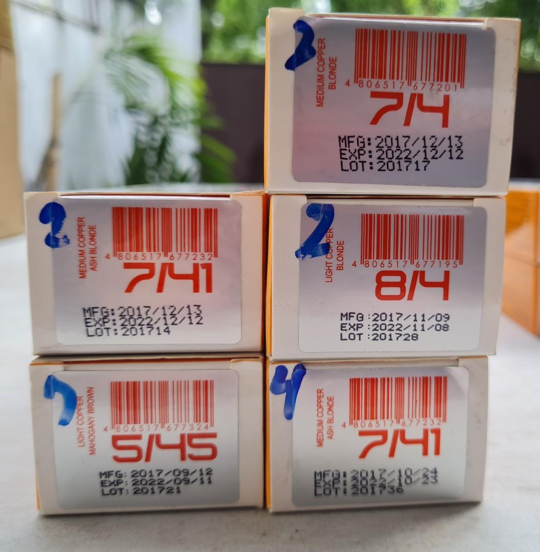 Semon professional color cream, Beauty & Personal Care, Hair on Carousell