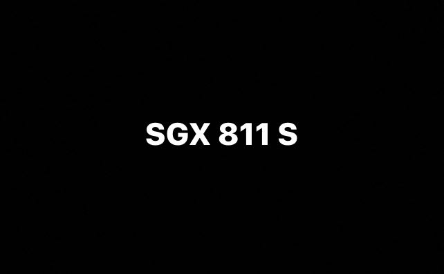 SGX811S NICE NUMBER PLATE SINGAPORE OLD NUMBER PLATE GOLDEN NUMBER ...