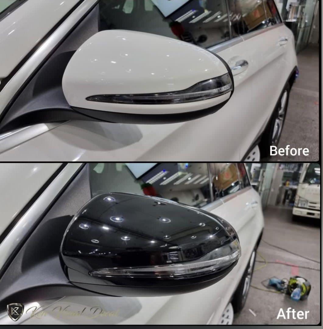 Side mirror wrap, Car Accessories, Car Workshops & Services on Carousell