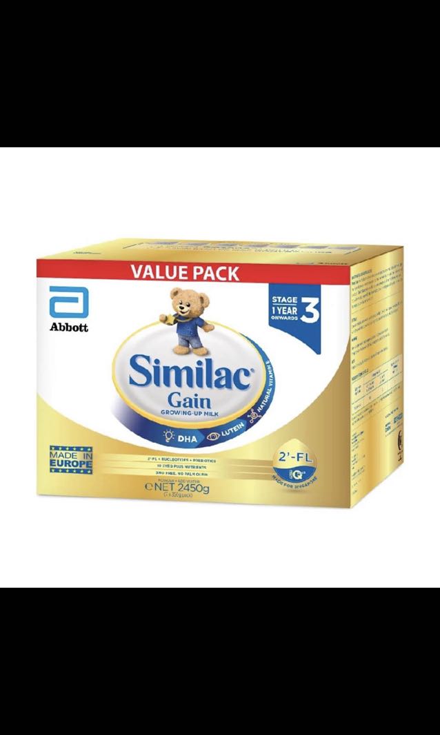 Similac stage 3 refill pack, Babies & Kids, Nursing & Feeding, Weaning ...