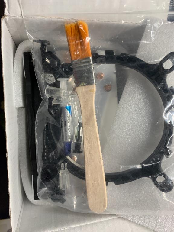 Snowman MT6S CPU Cooler (6 copper heatpipes, non-coated, non-RGB single ...