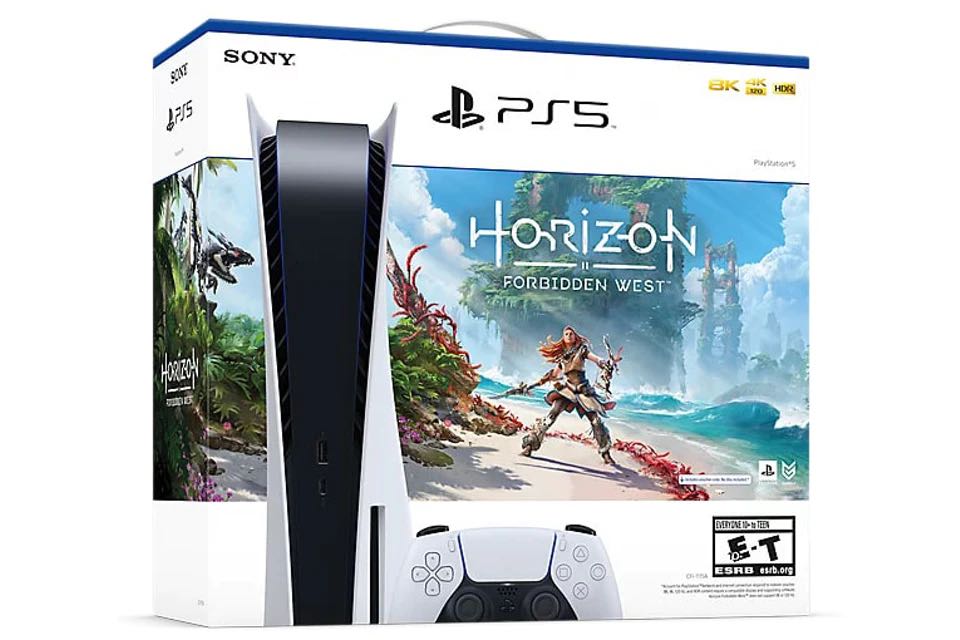 Sony PS5 bundle Horizon Disk version , Video Gaming, Video Game ...