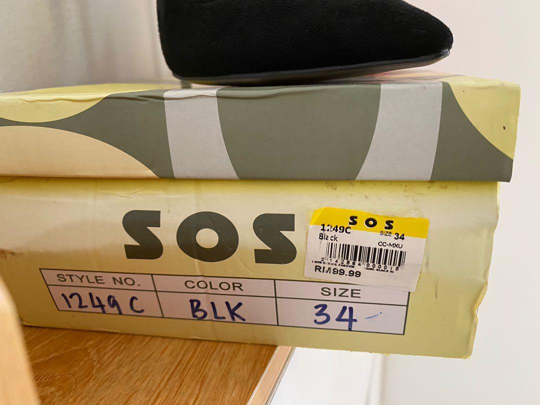 SOS Black High Heels Stiletto, Women's Fashion, Footwear, Shoe inserts ...