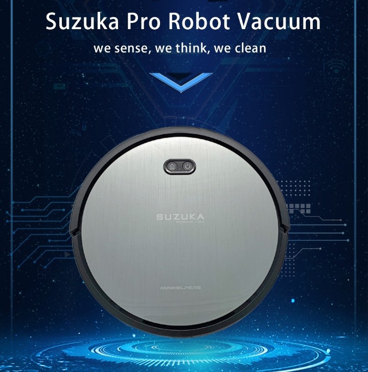 Suzuka Robot Vacuum | Vacuum and Mop with Smart Mapping, TV & Home ...