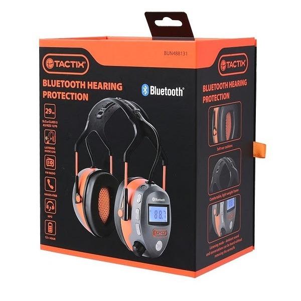 Tactix Bun488131 Bluetooth Hearing Protection, Audio, Headphones ...