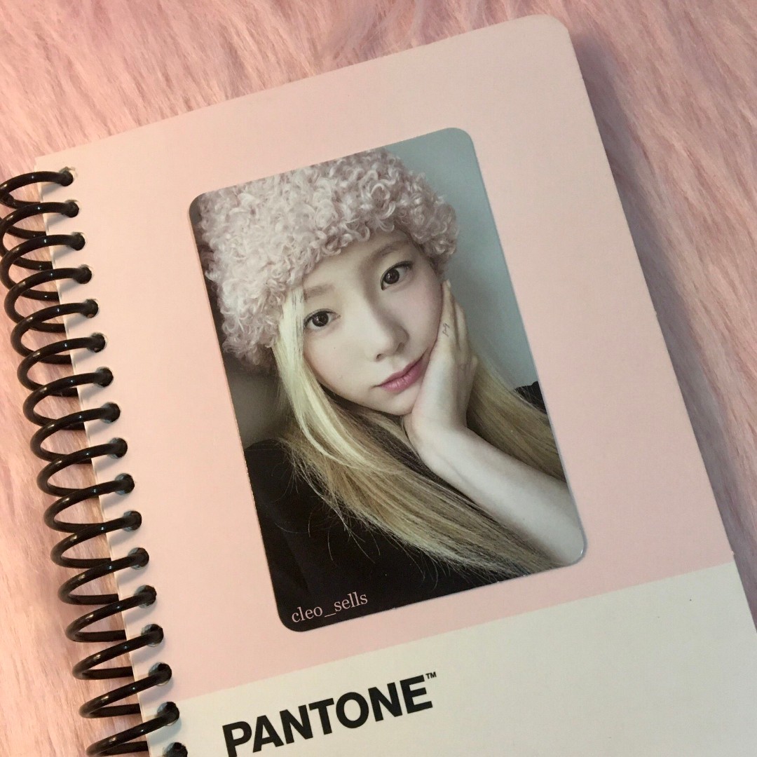 Taeyeon INVU Envy Limited ver Photocard pc snsd gg girls generation ...
