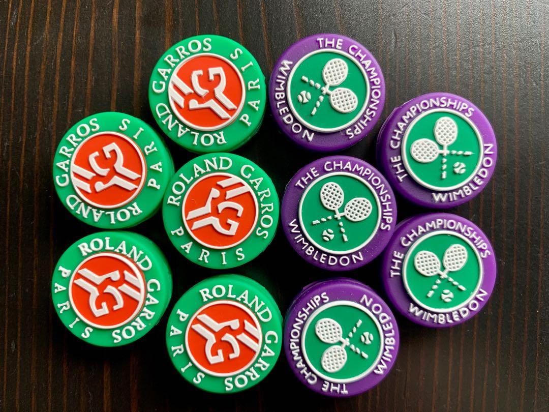 Tennis Dampener [Wimbeldon & Roland Garros], Sports Equipment, Sports ...