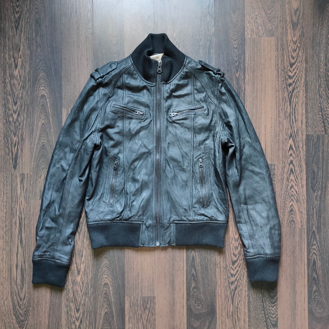 THE EIGHTY TWENTY 80/20 | Leather Varsity Jacket, Men's Fashion, Coats ...
