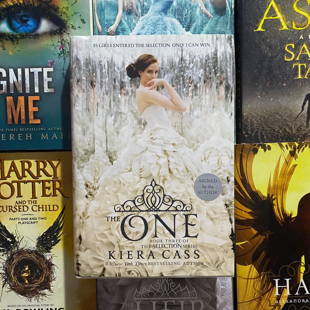 The One By Kiera Cass Hardcover And Signed Copy Hobbies And Toys