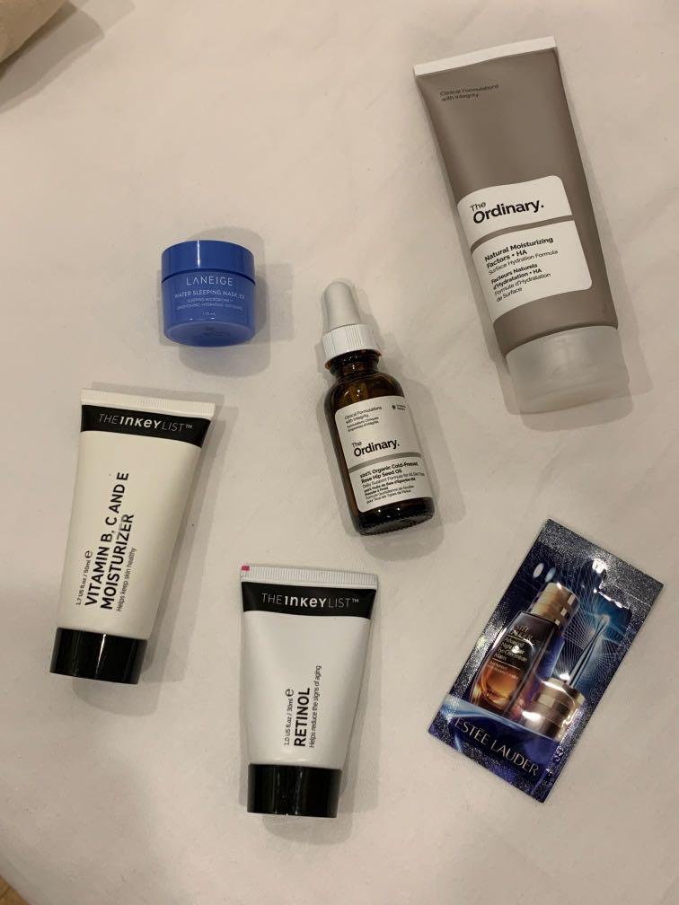 The ordinary & Inkey list skin care, Beauty & Personal Care, Face, Face ...