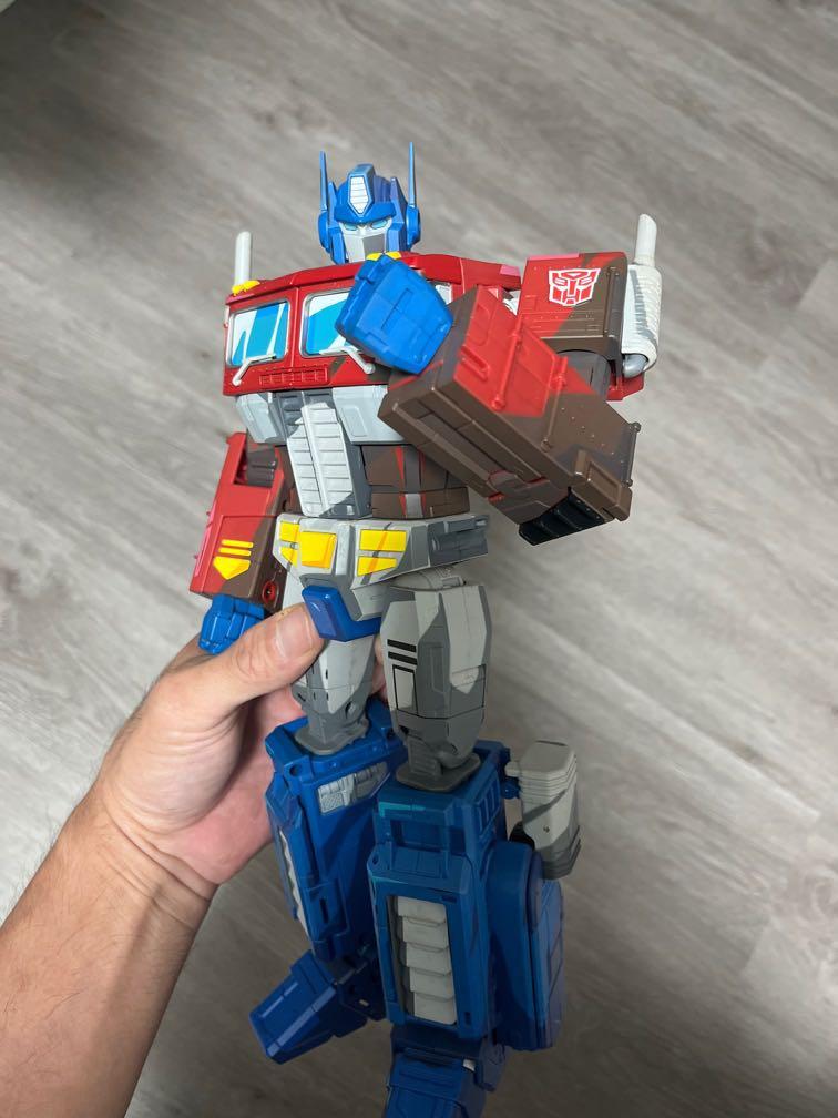 Transformer MPP10 cellshaded op comes with gun and axe, Hobbies & Toys, Toys & Games on Carousell