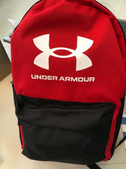 Underarmour Backpack Red 25 L, Men's Fashion, Bags, Backpacks on Carousell