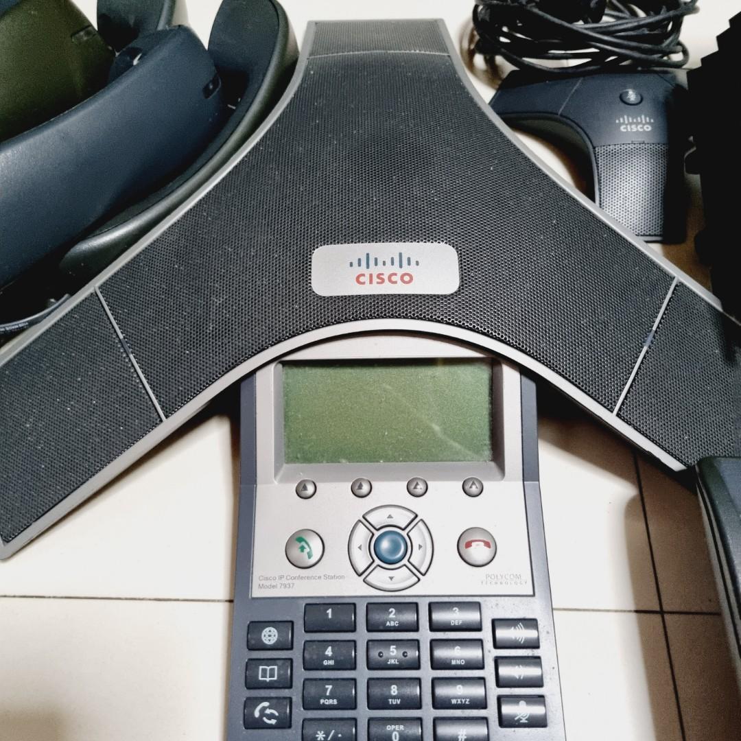 Used Cisco Unified IP Conference Station & Cisco Unified IP Phone ...