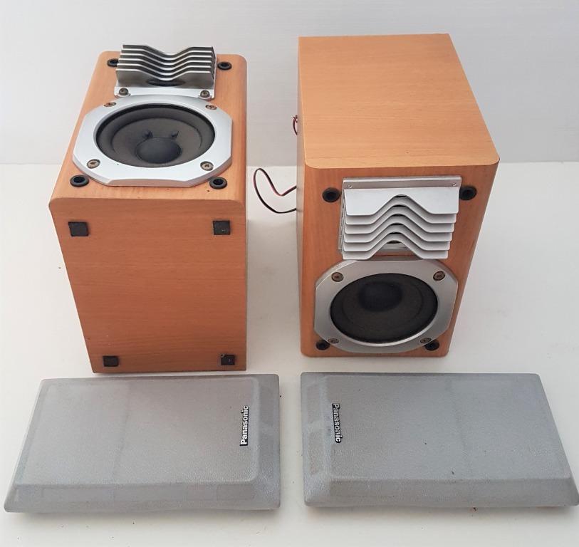 Versatile Panasonic 2-Way Speaker System, 30 Watts, Japan, SB-PM06, 2 ...