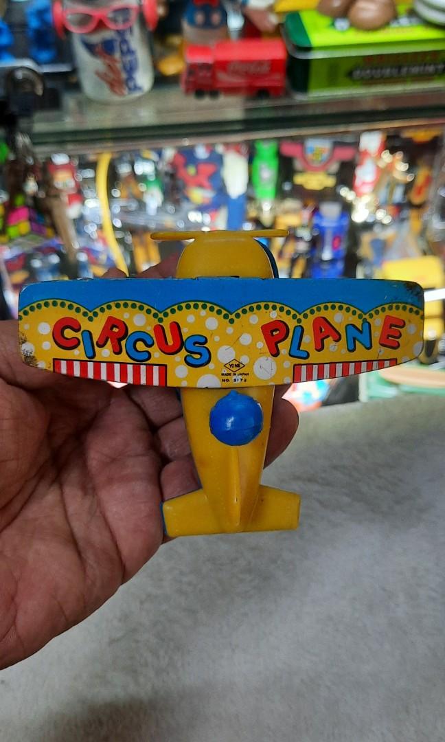 Vintage Tin Toys Circus Plane and Jet Plane, Hobbies & Toys ...